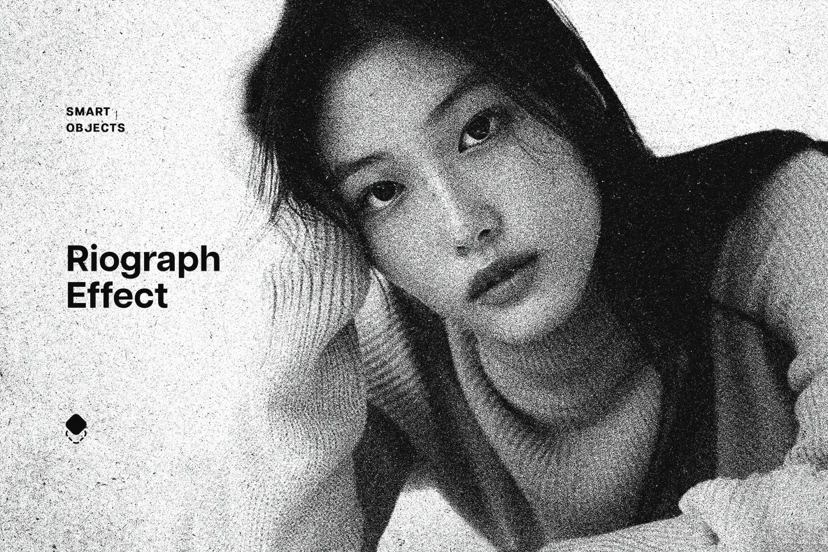 Grainy Risograph Photo Effect - YouWorkForThem