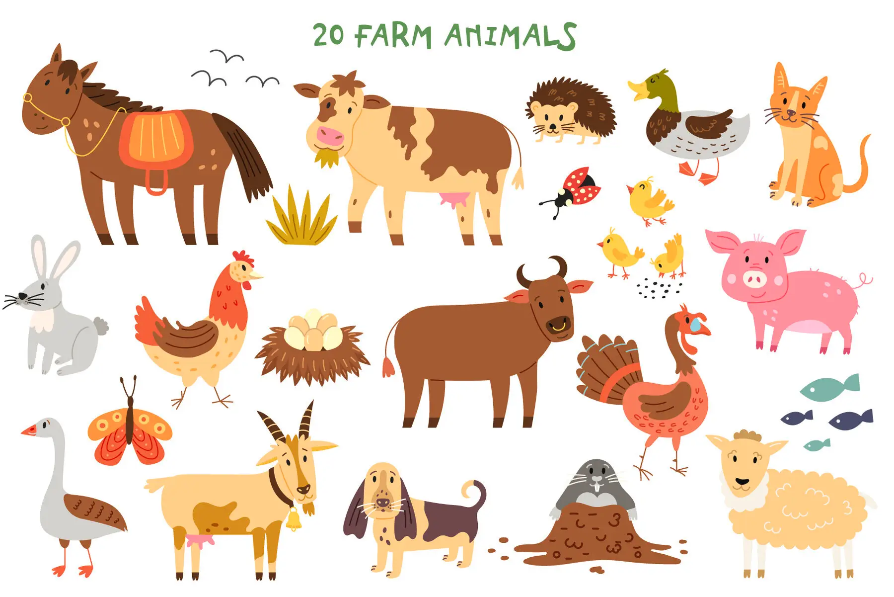 Rustic Farm Map Creator Illustrations - YouWorkForThem