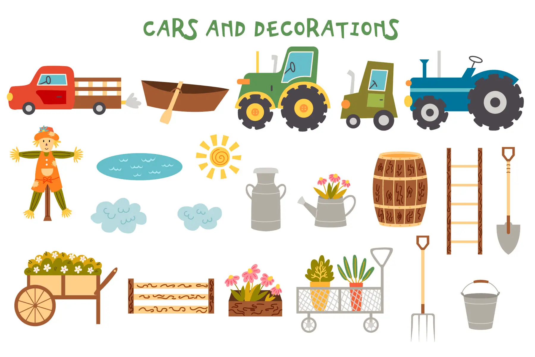 Rustic Farm Map Creator Graphics - YouWorkForThem