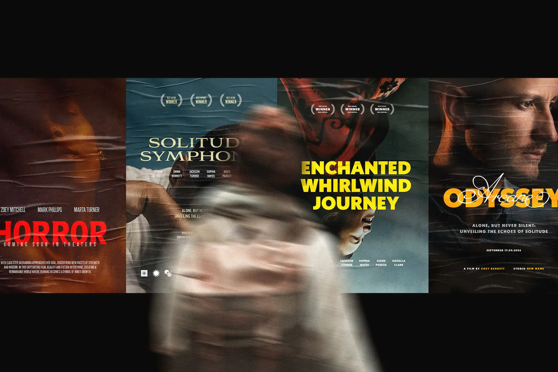 Movie Posters Collection Mockups - YouWorkForThem