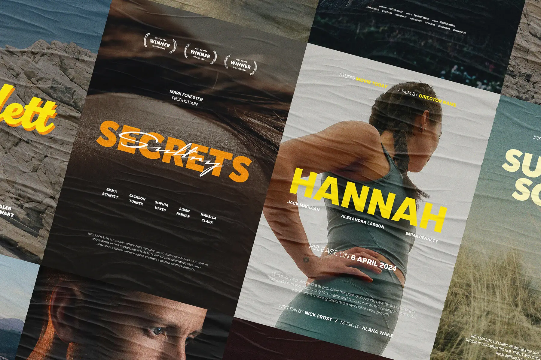 Movie Posters Collection Mockups - YouWorkForThem