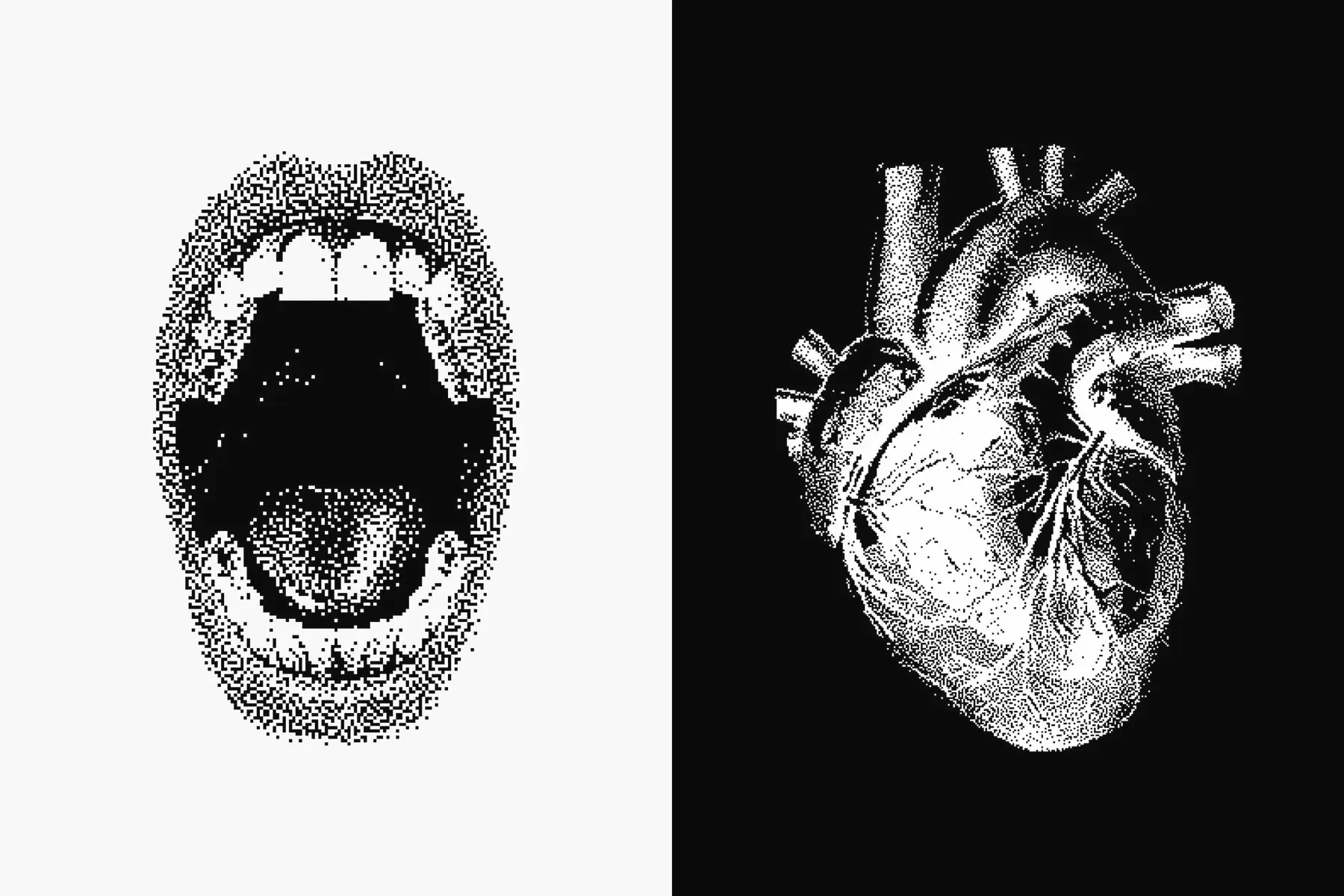 Dithering Bitmap Vector Shapes Collection Graphics - YouWorkForThem
