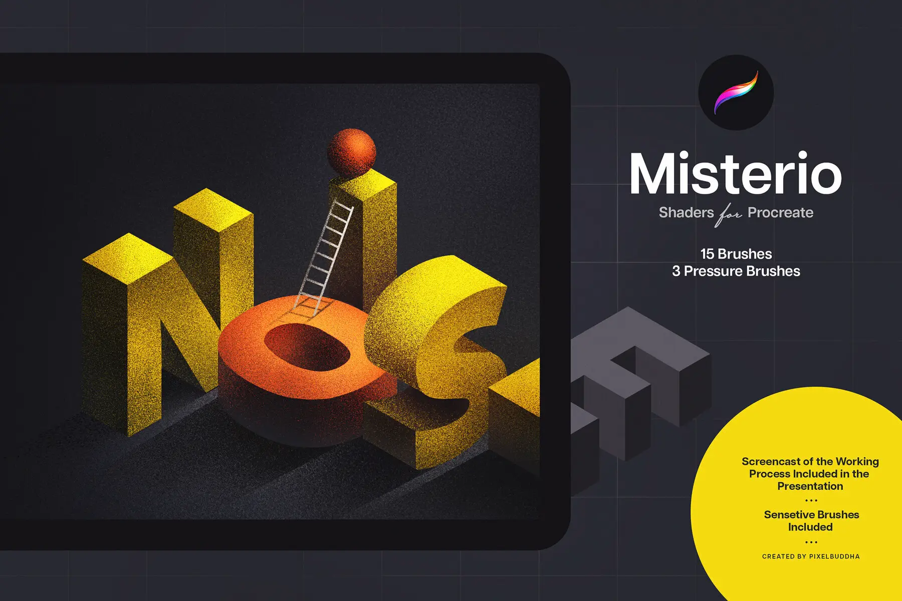 18 in 1 Procreate Brushes Bundle - YouWorkForThem