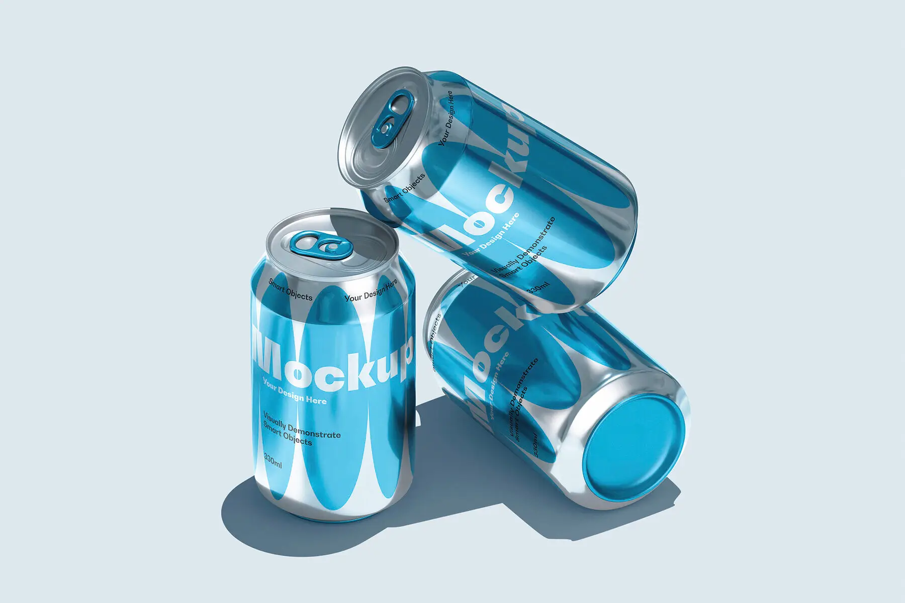Frozen Can Mockup Set Mockups - YouWorkForThem