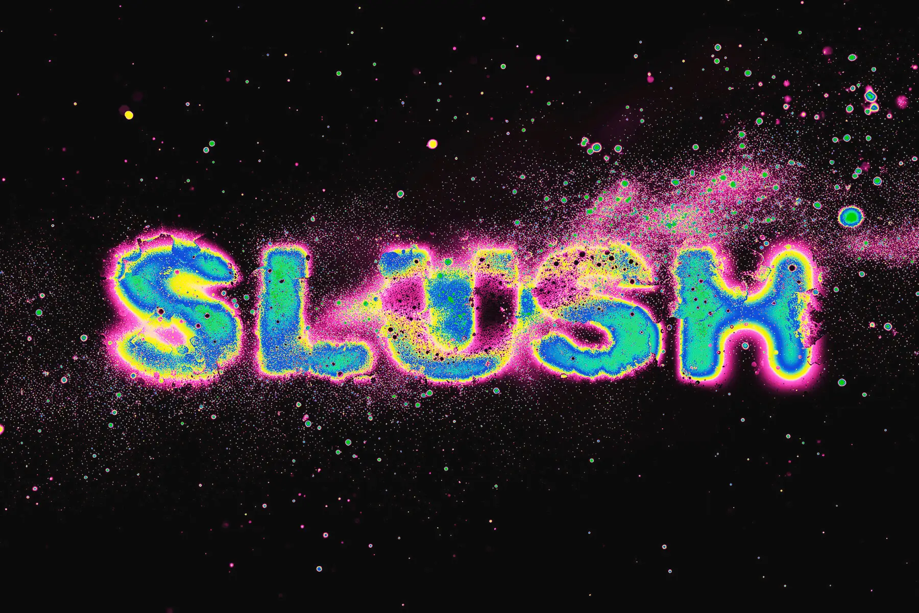 Acid Explosion Distortion Text Effect - YouWorkForThem