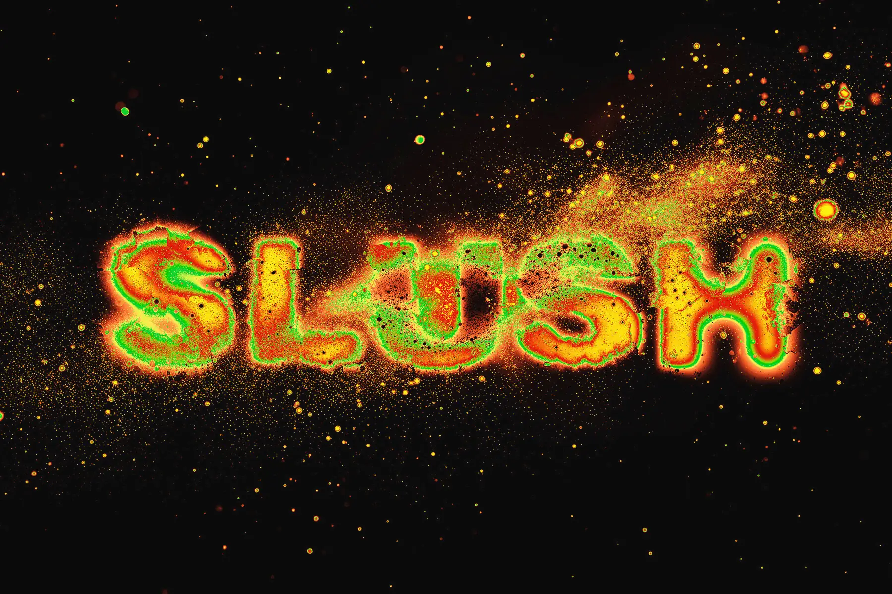 Acid Explosion Distortion Text Effect - YouWorkForThem