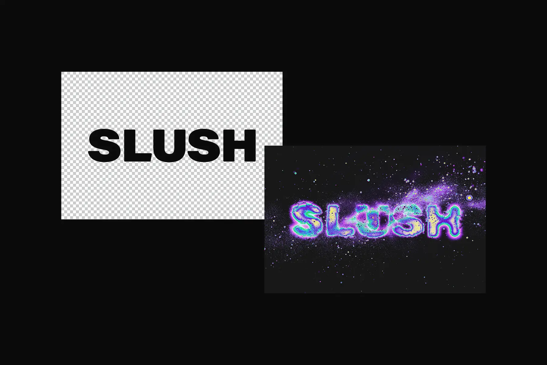 Acid Explosion Distortion Text Effect - YouWorkForThem