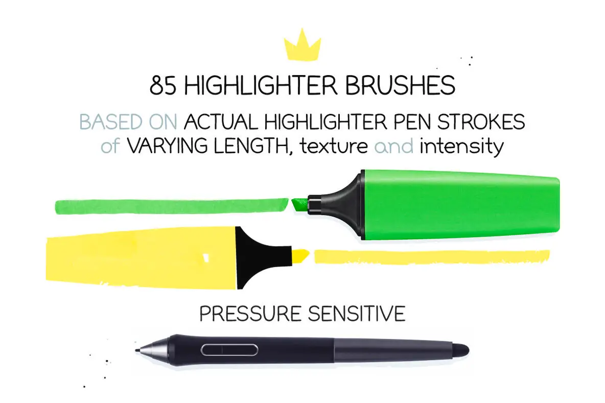 Highlighter Brushes - YouWorkForThem