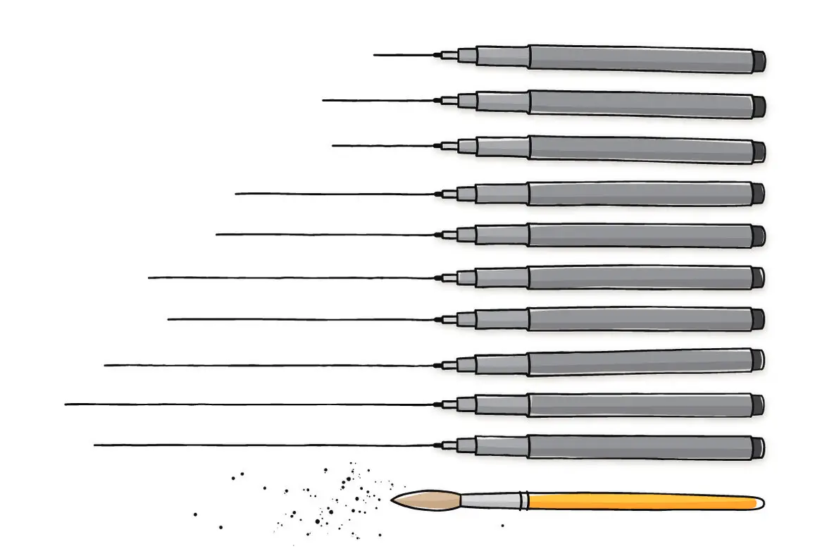 Hand Drawn Styles and Brushes Vol 1 - YouWorkForThem