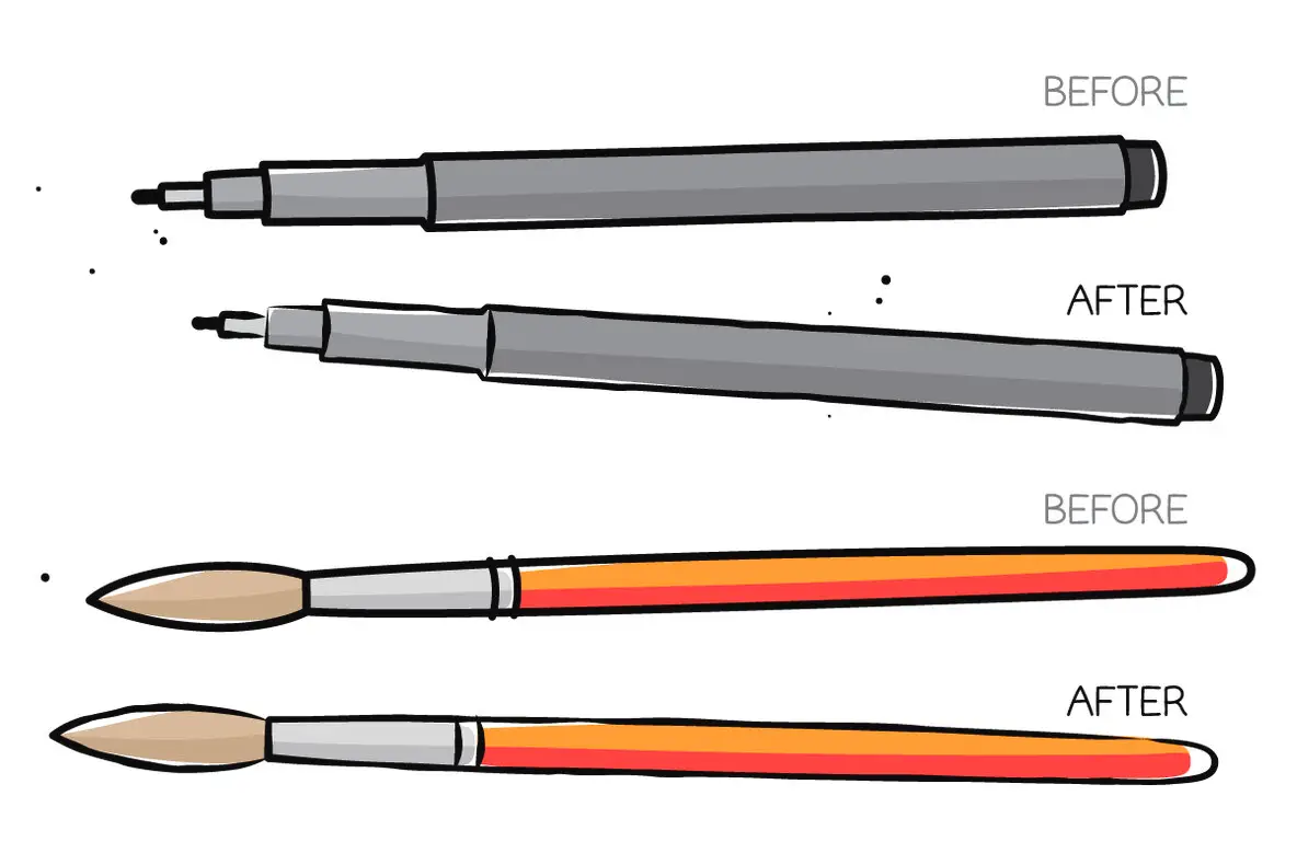 Hand Drawn Styles Brushes Vol 3 - YouWorkForThem