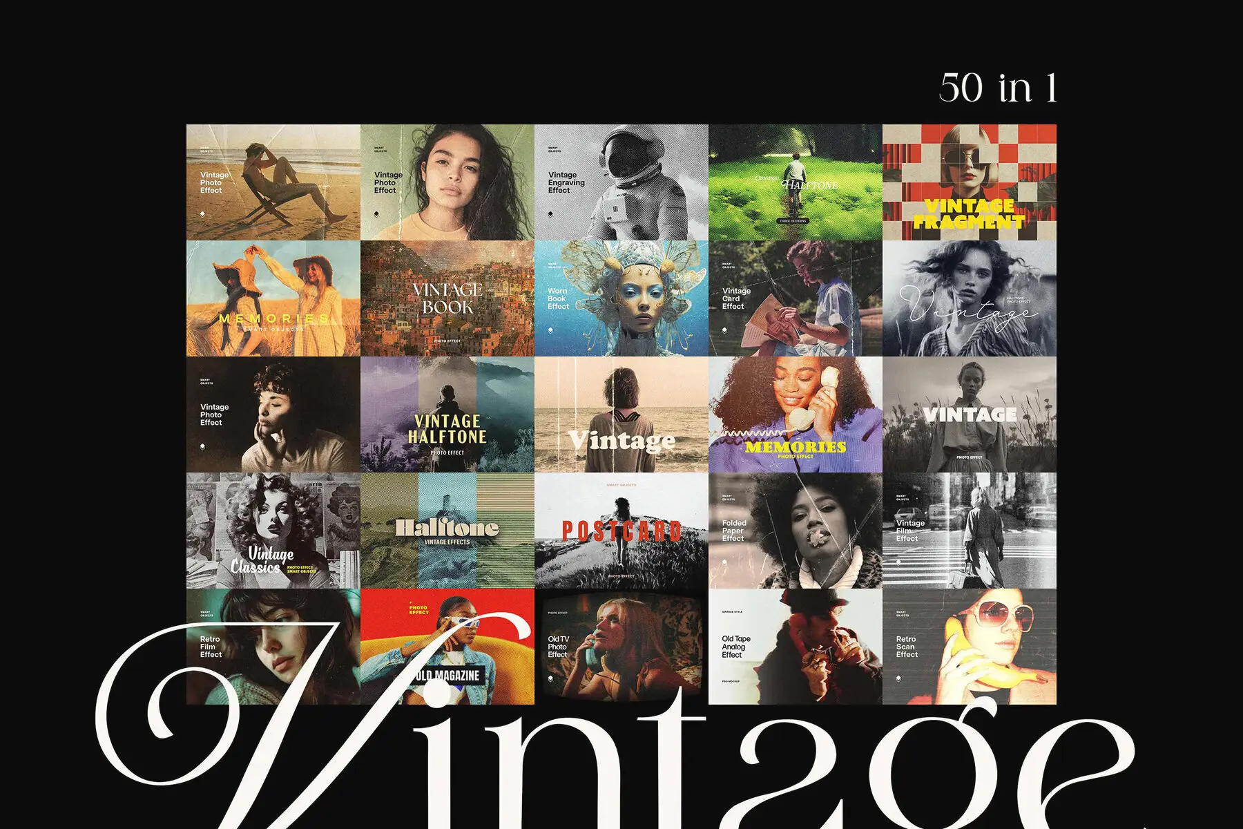 50 in 1 Vintage Effects Bundle - YouWorkForThem