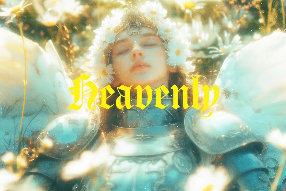 Heavenly Glow Photo Effect - YouWorkForThem