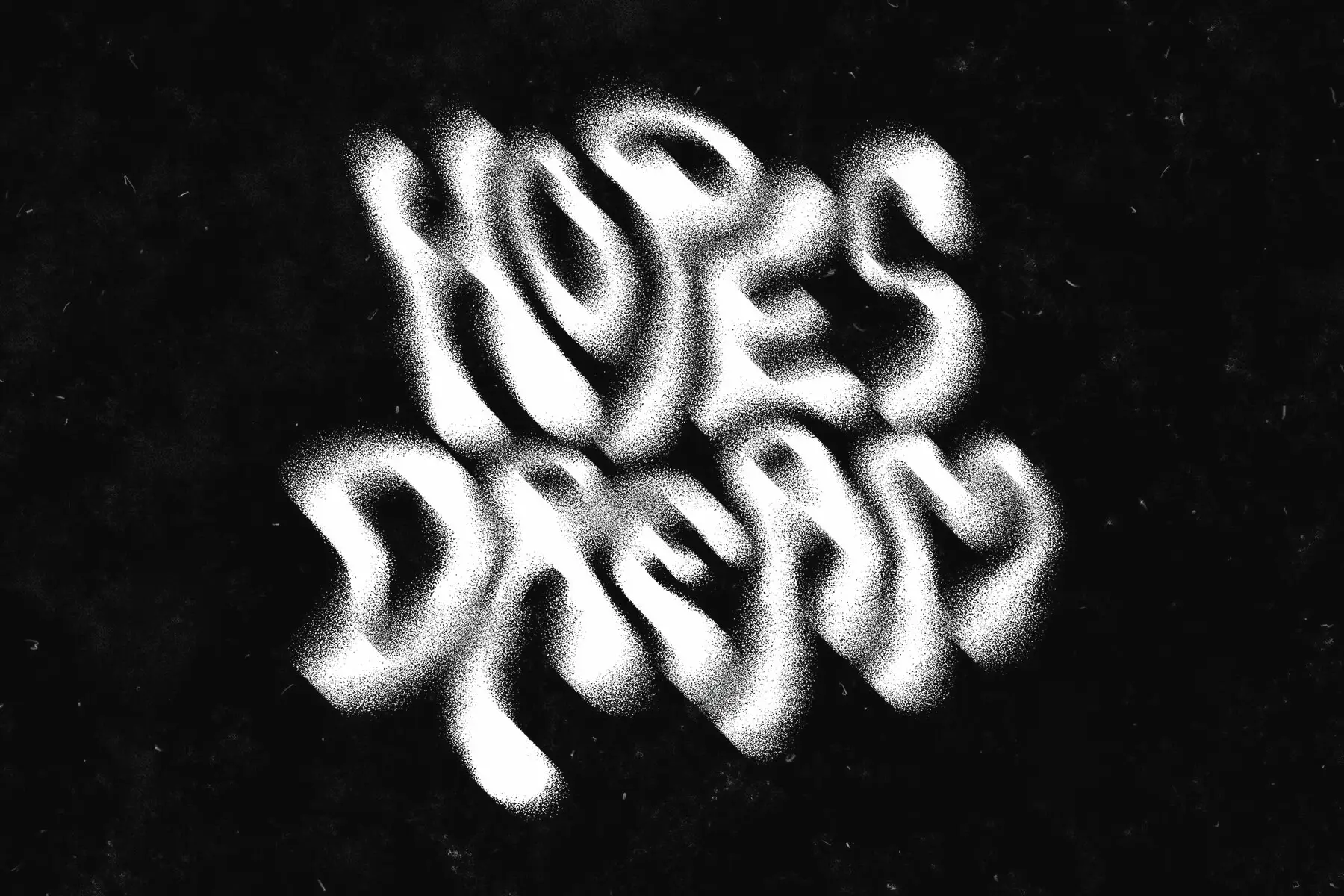 Noisy Distortion Text Effect - YouWorkForThem