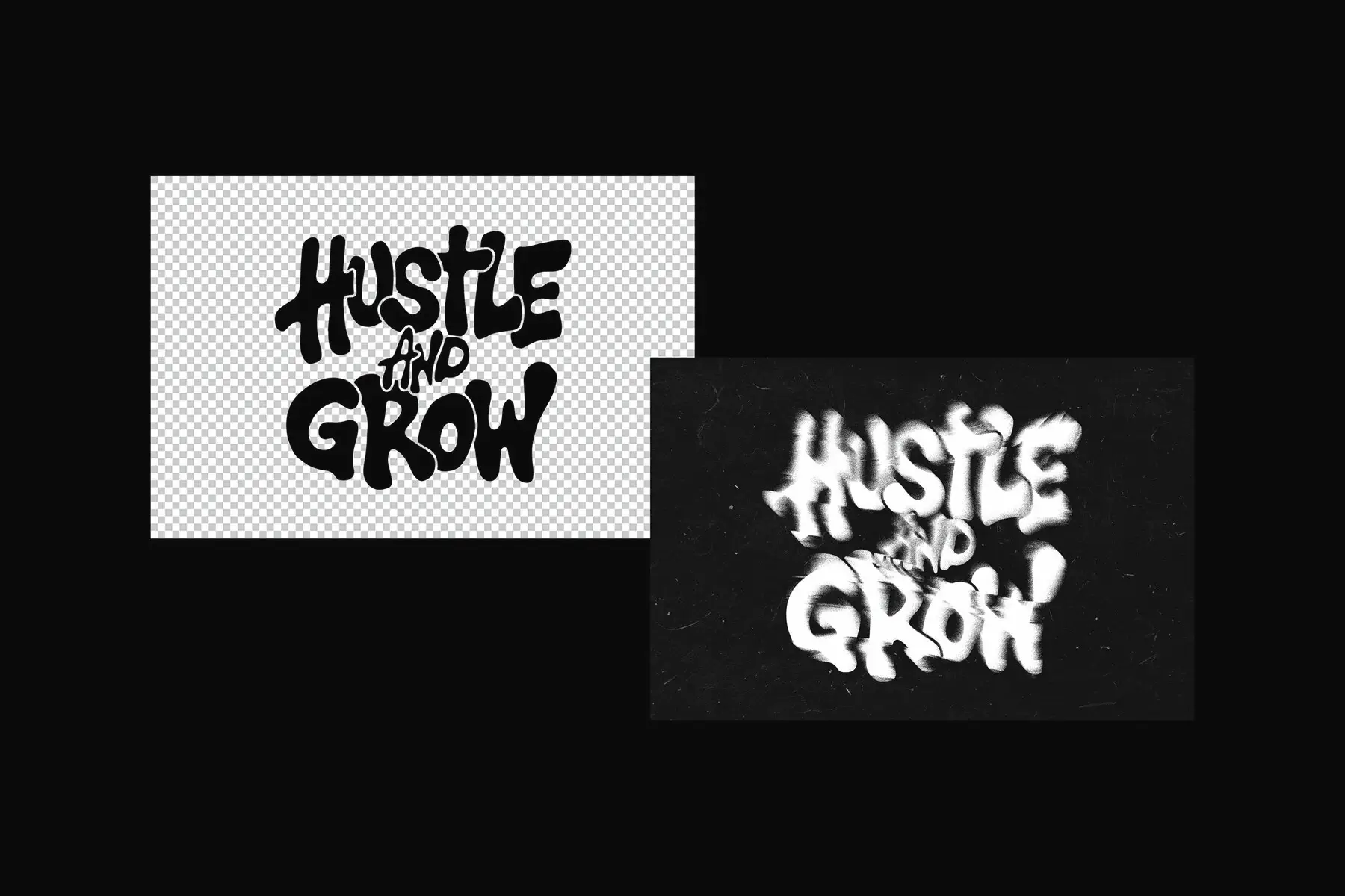 Noisy Distortion Text Effect - YouWorkForThem