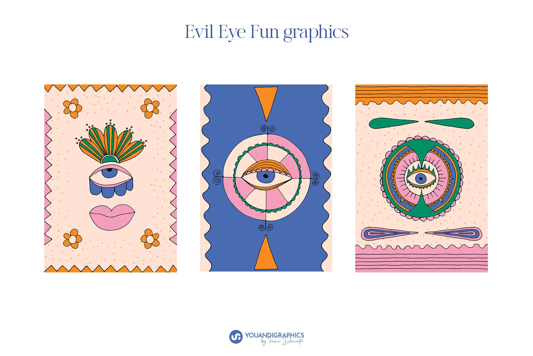 Evil Eyes Graphics Posters Patterns Patterns - YouWorkForThem