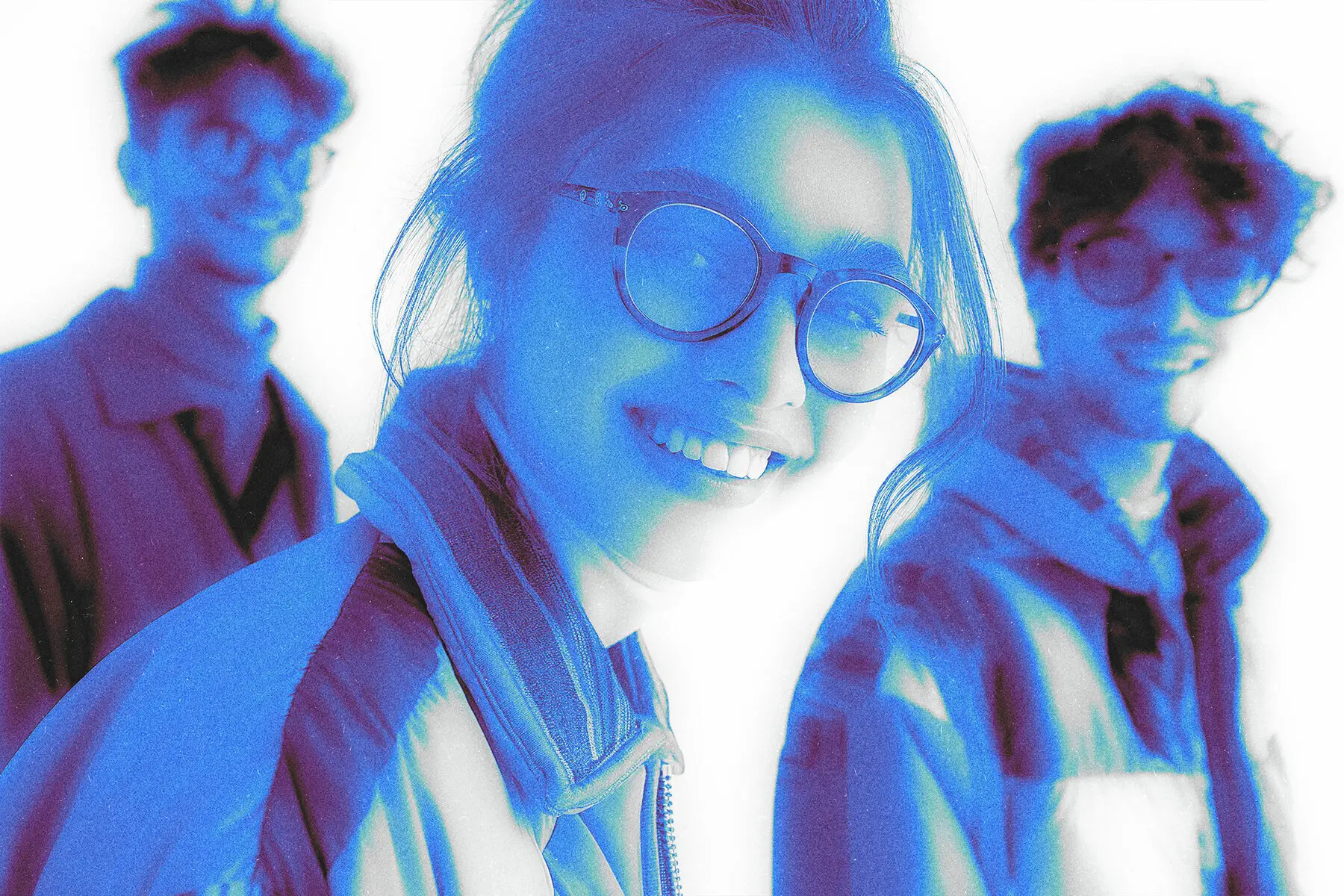 Blue Blur Photo Effect - YouWorkForThem