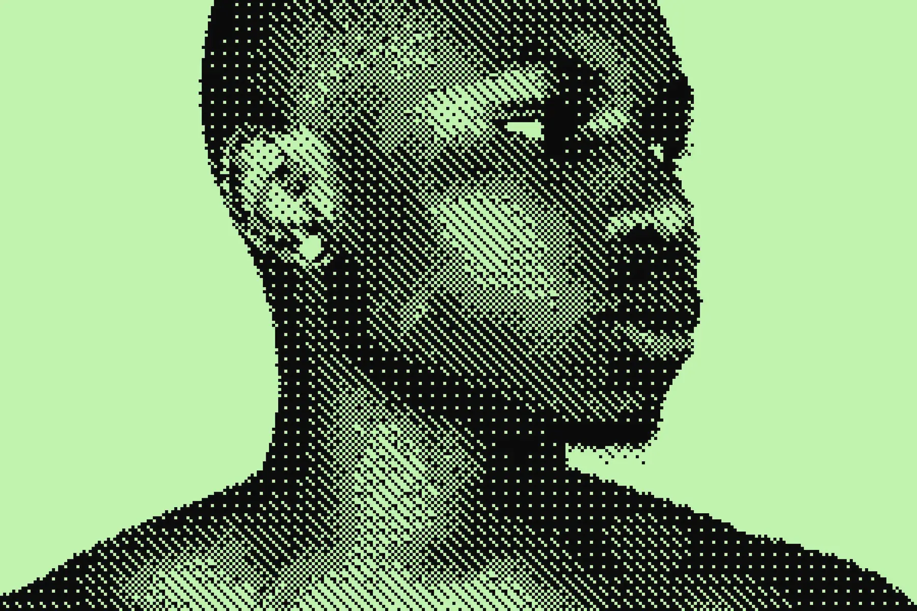 Dithering Bitmap Photo Effect - YouWorkForThem