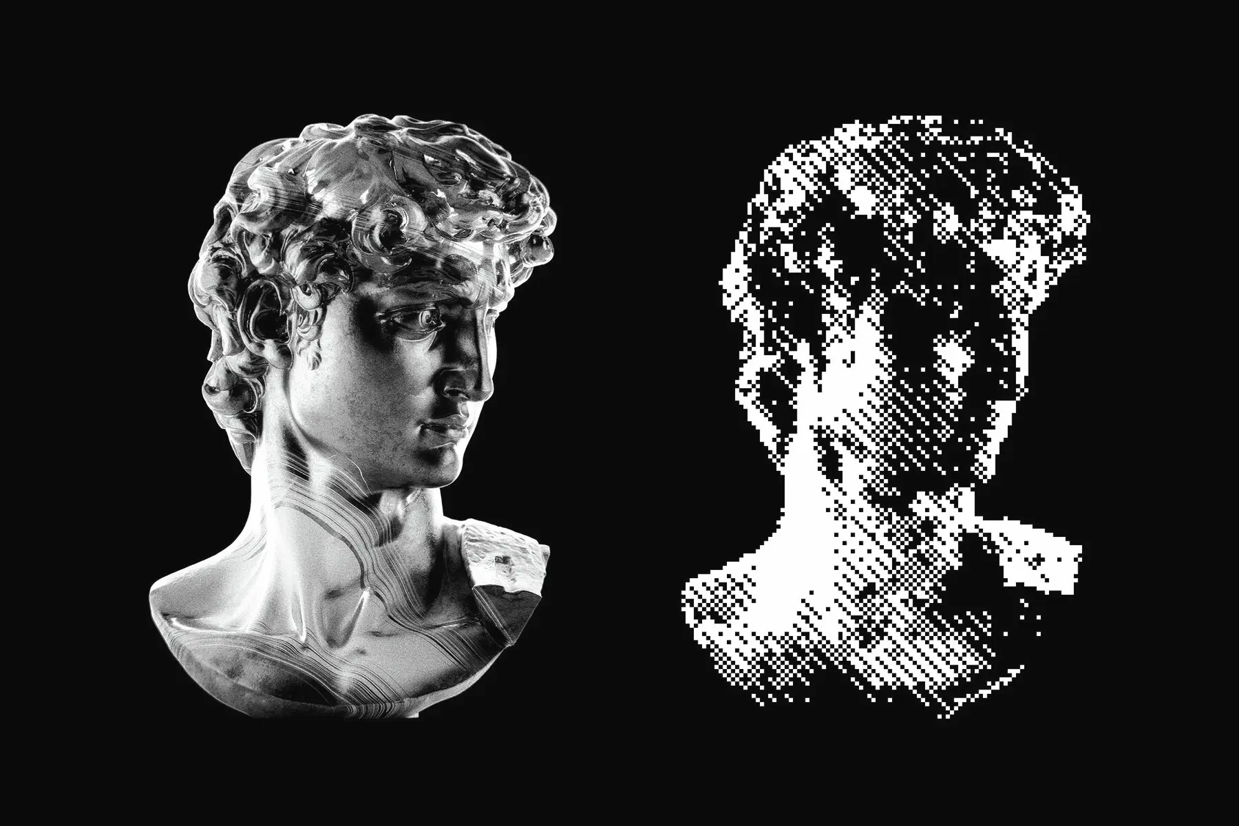 Dithering Bitmap Photo Effect - YouWorkForThem