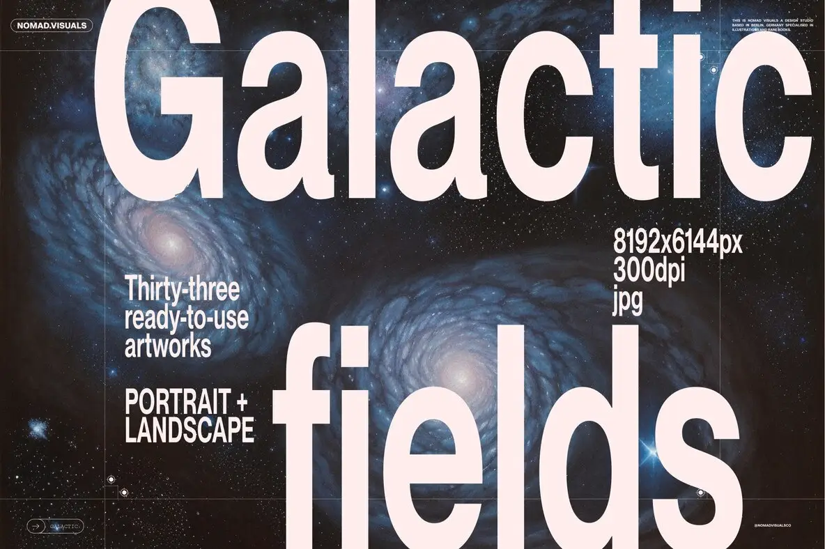 Galactic Fields Collection Graphics - YouWorkForThem