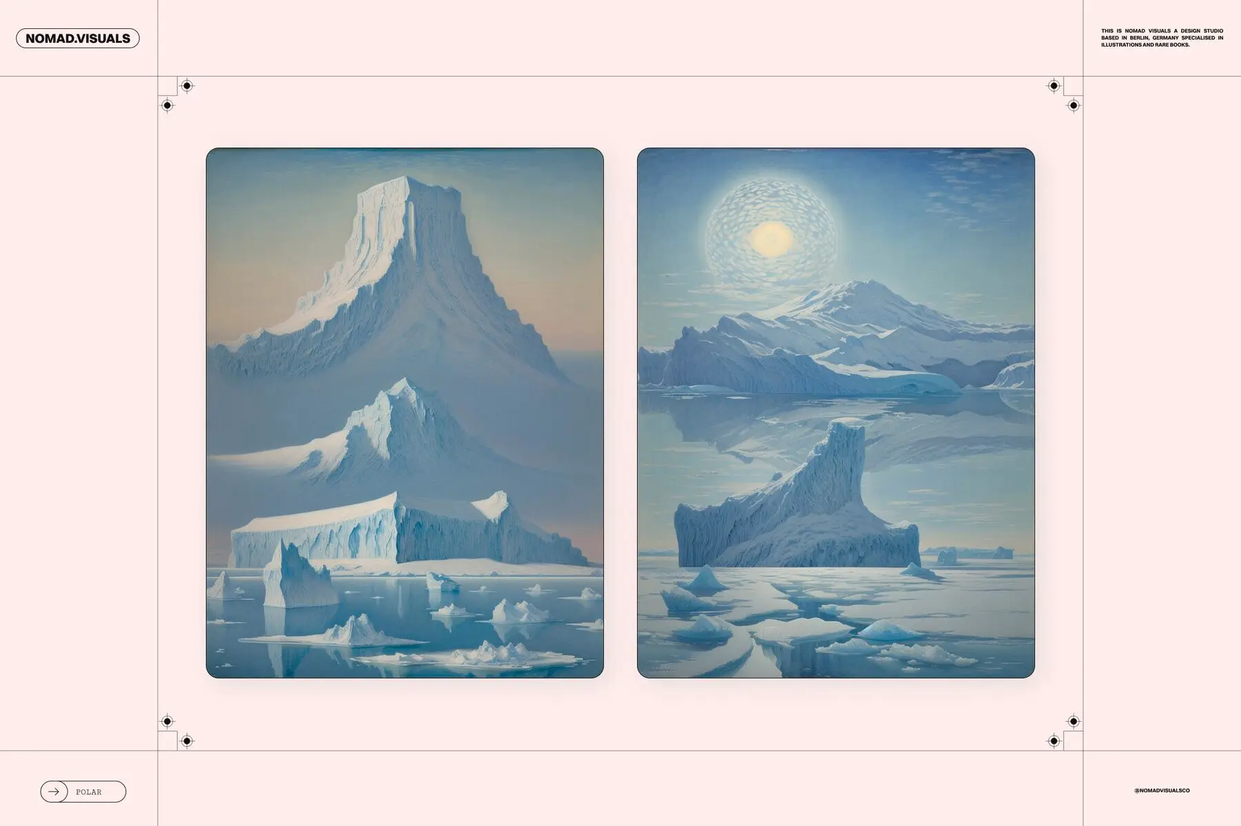 Polar Landscapes Collection Illustrations - YouWorkForThem
