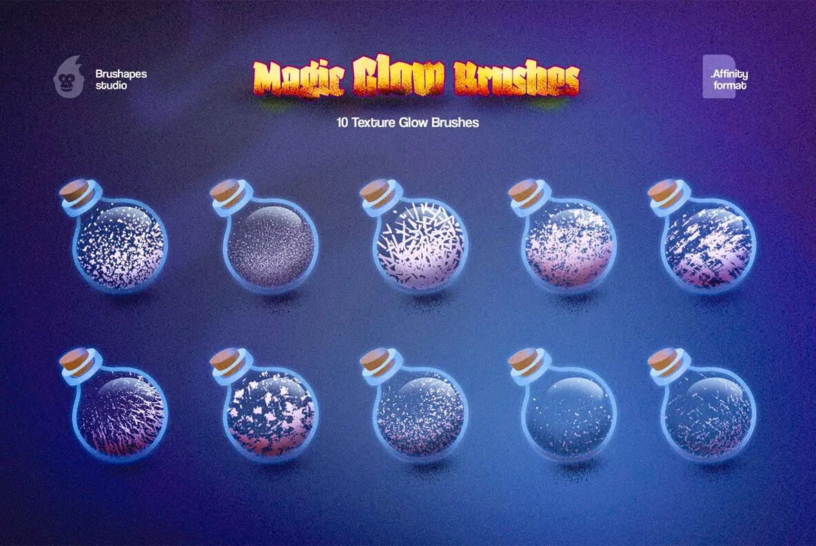 Magic Glow Affinity Brushes - YouWorkForThem
