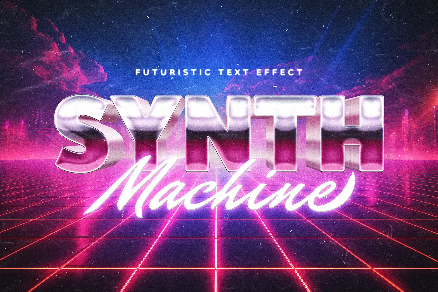 80s Text Effects Collection - YouWorkForThem