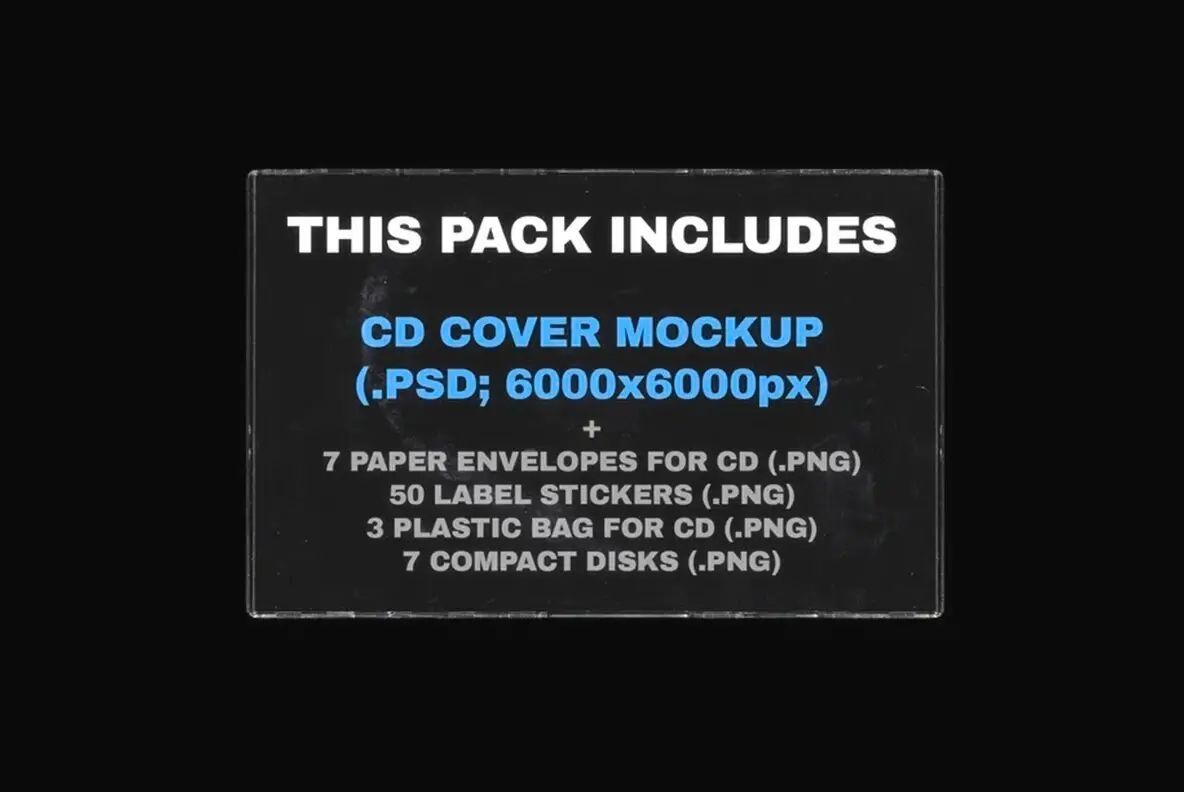 CD Cover Mockup Pack Mockups - YouWorkForThem