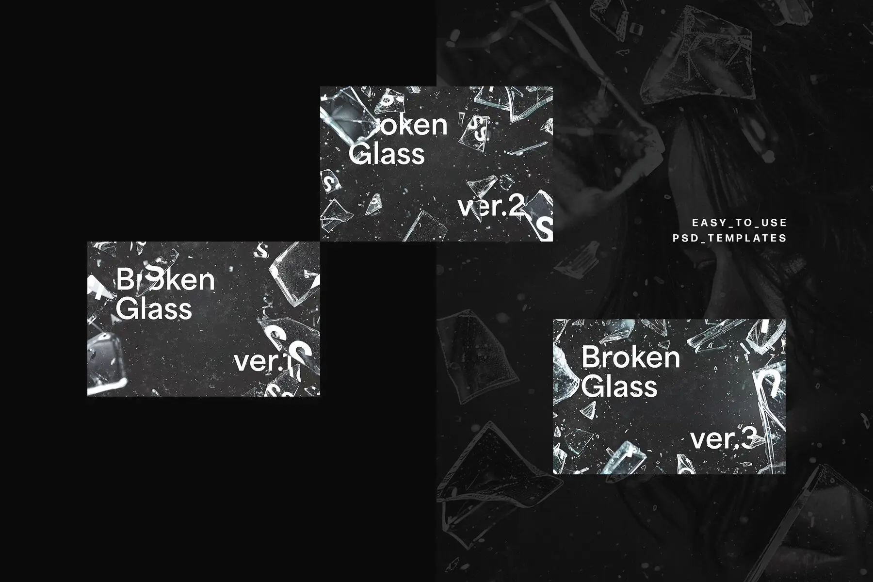 Shattered Glass Photo Effect - YouWorkForThem