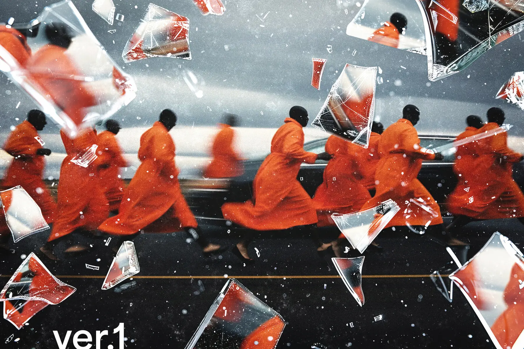Shattered Glass Photo Effect - YouWorkForThem