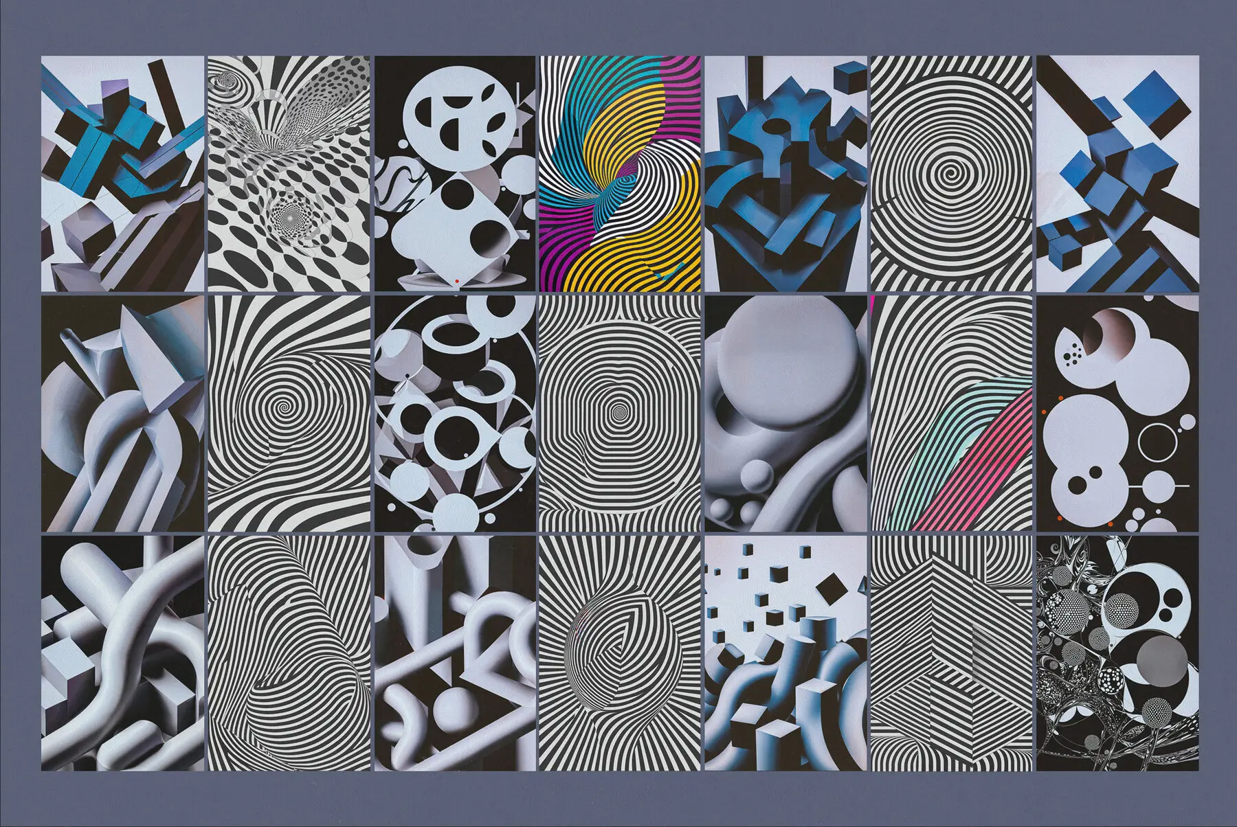 Op Art Posters Graphics - YouWorkForThem