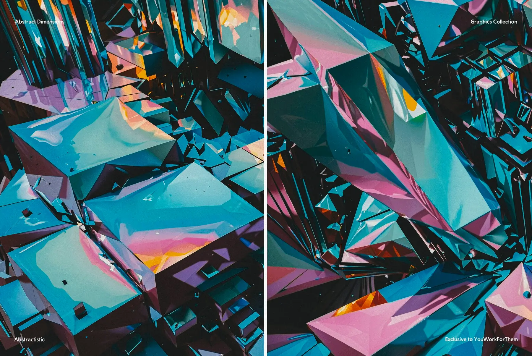 Abstract Dimensions Graphics - YouWorkForThem