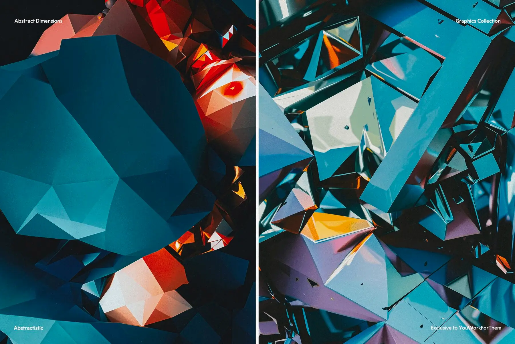 Abstract Dimensions Graphics - YouWorkForThem