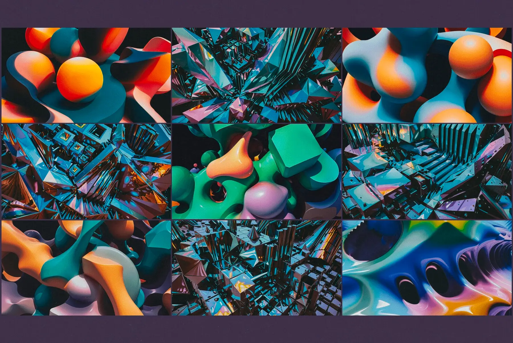 Abstract Dimensions 3D - YouWorkForThem