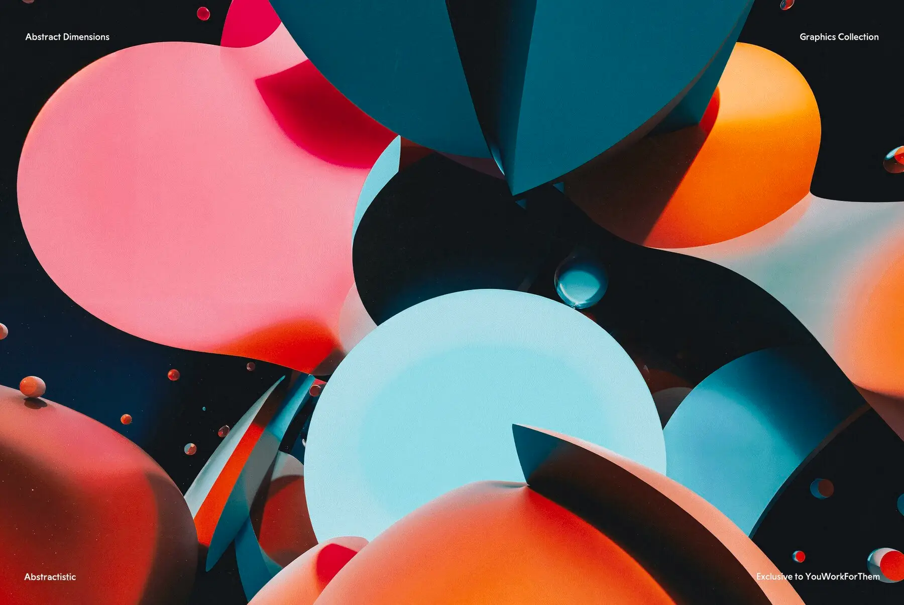 Abstract Dimensions 3D - YouWorkForThem