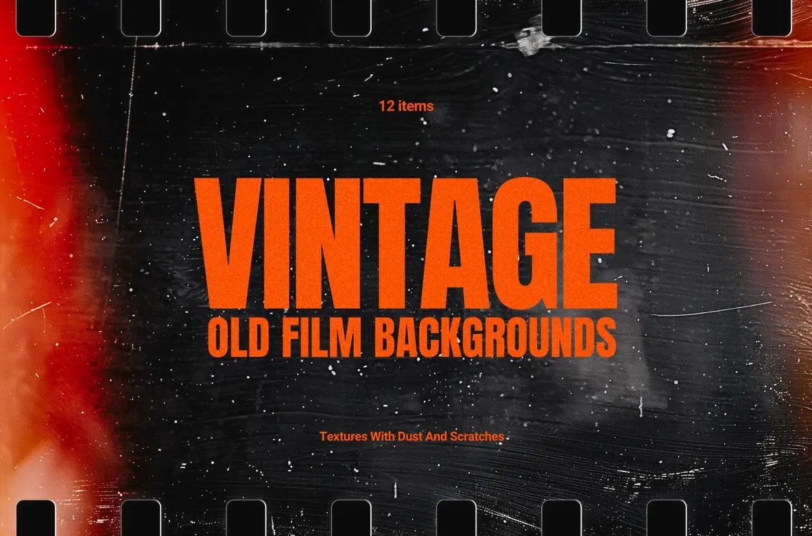 Vintage Old Film Textures Graphics - YouWorkForThem