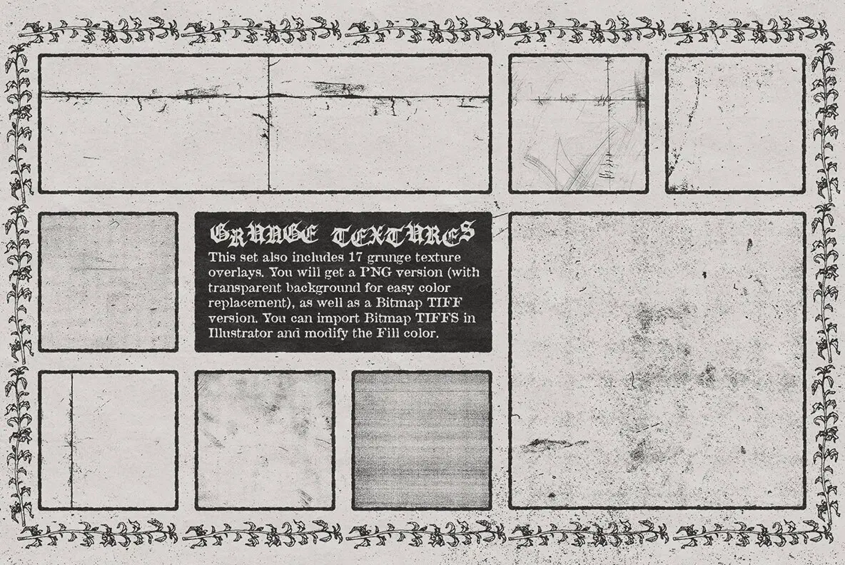 Ornamental Vectors Graphics - YouWorkForThem