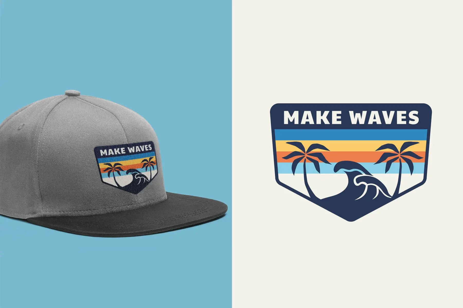 Surfing Design Pack Logos - YouWorkForThem