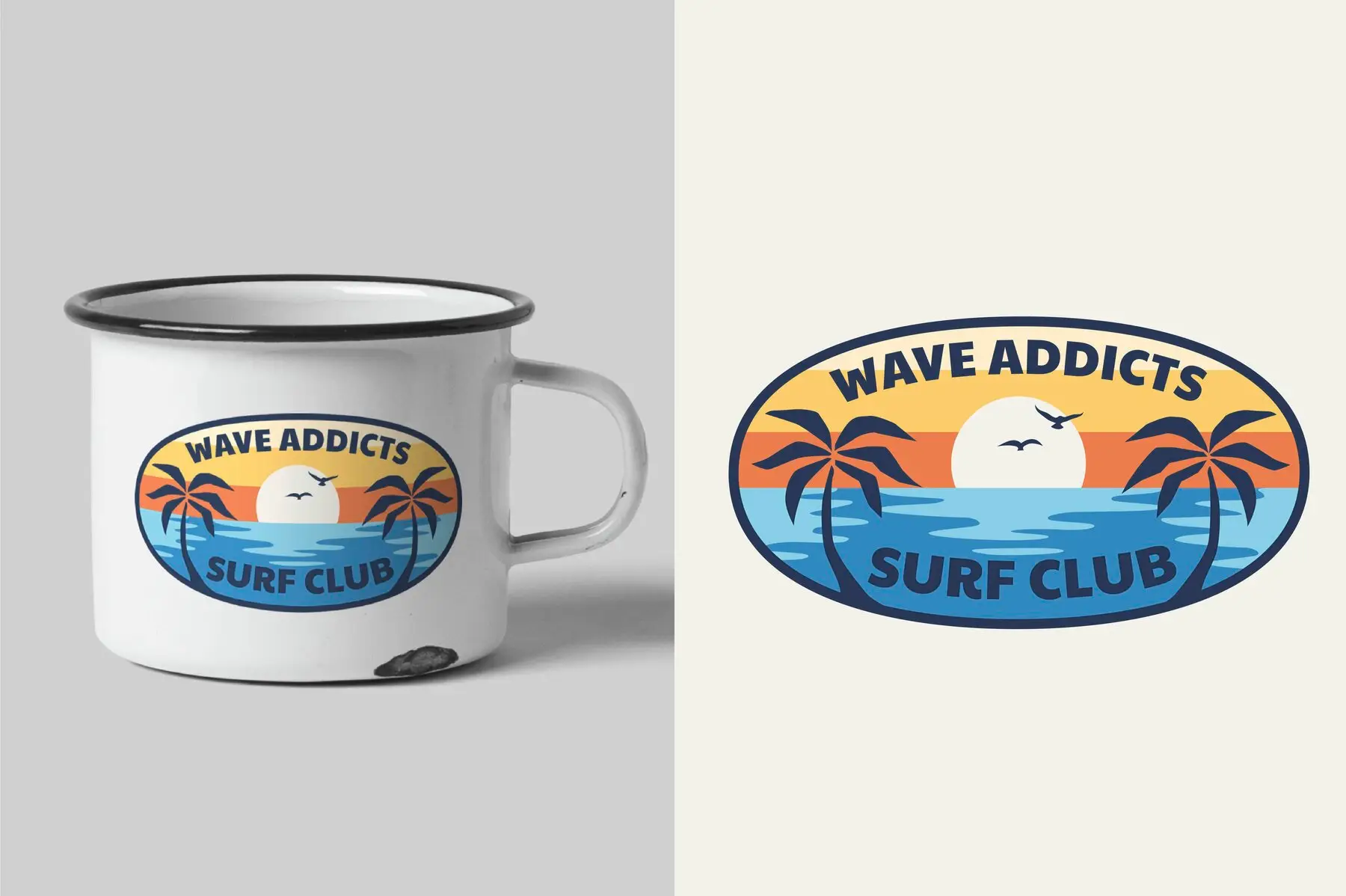 Surfing Design Pack Logos - YouWorkForThem