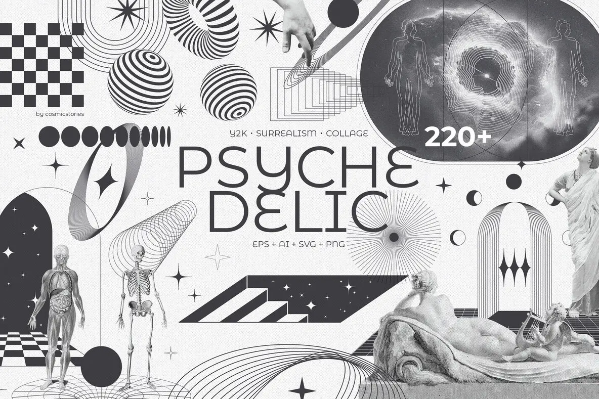 The Psychedelic Vector Archives Graphics - YouWorkForThem