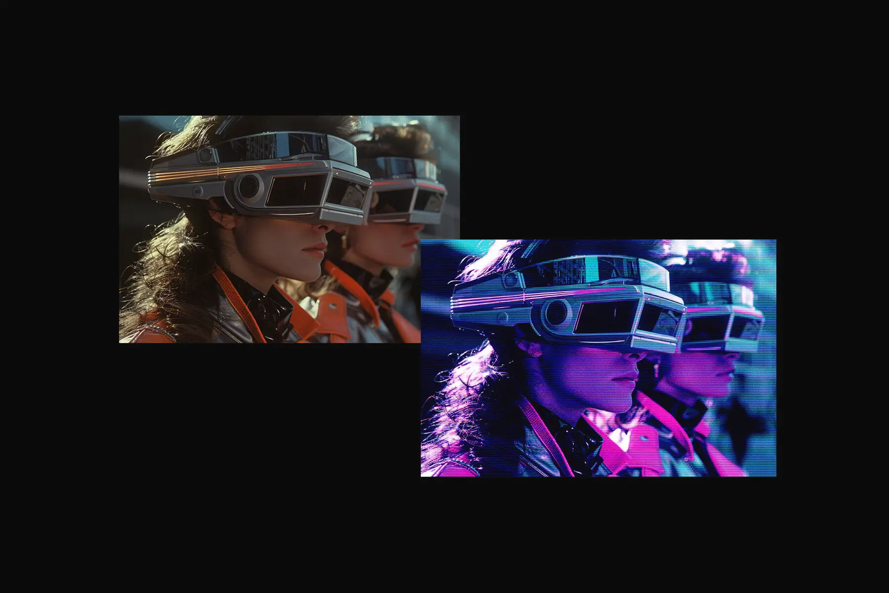 Cyberpunk Film Photo Effect - YouWorkForThem