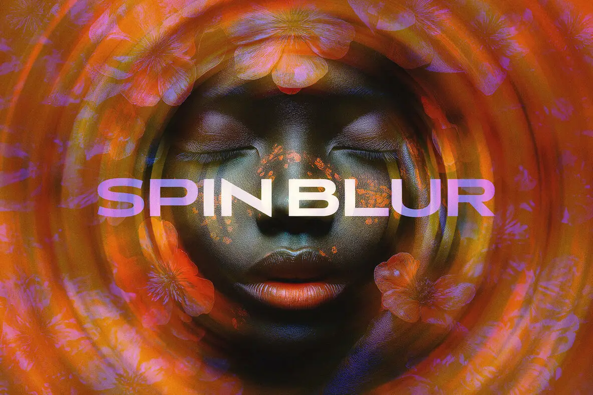 Spin Blur Photo Effect - YouWorkForThem