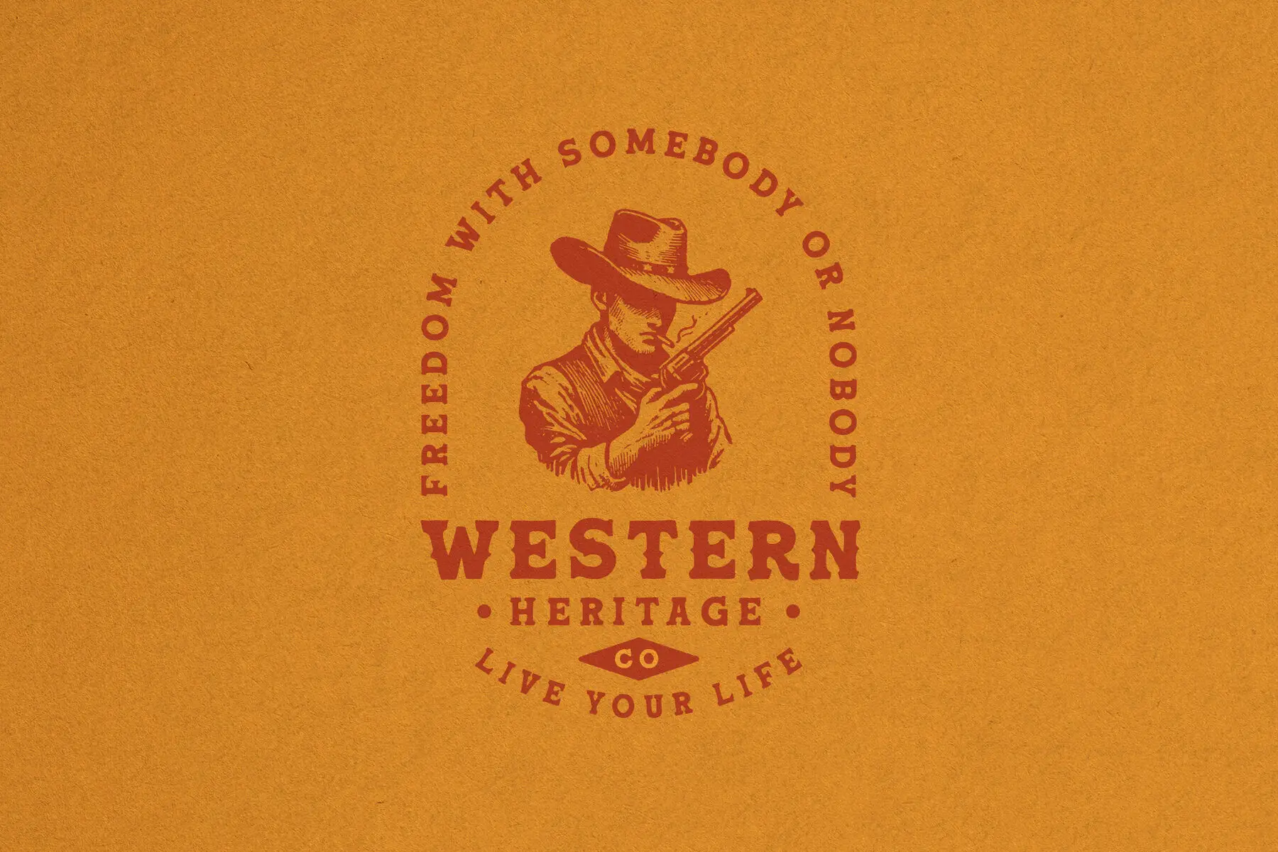 Authentically Western Illustrations Graphics - YouWorkForThem