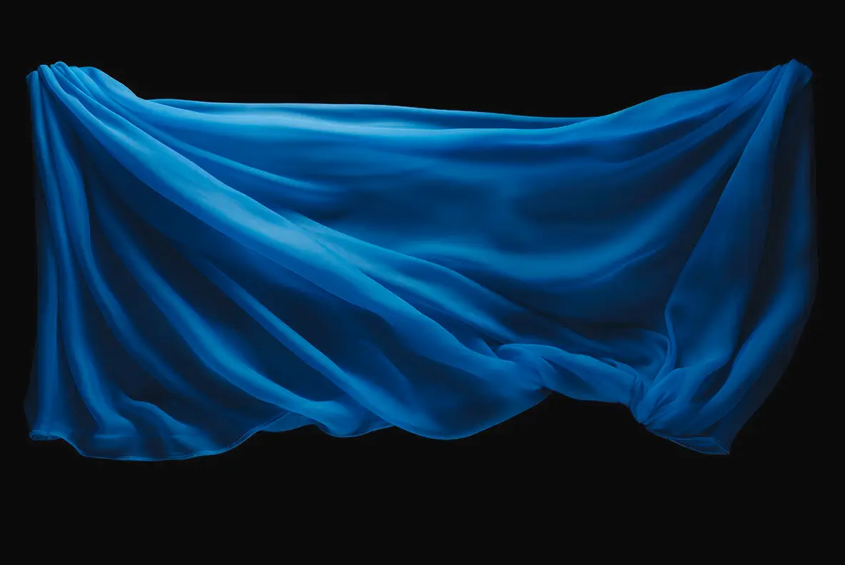 Floating fabric Objects - YouWorkForThem