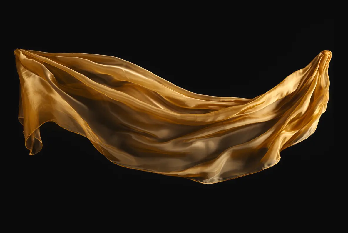 Floating fabric Objects - YouWorkForThem
