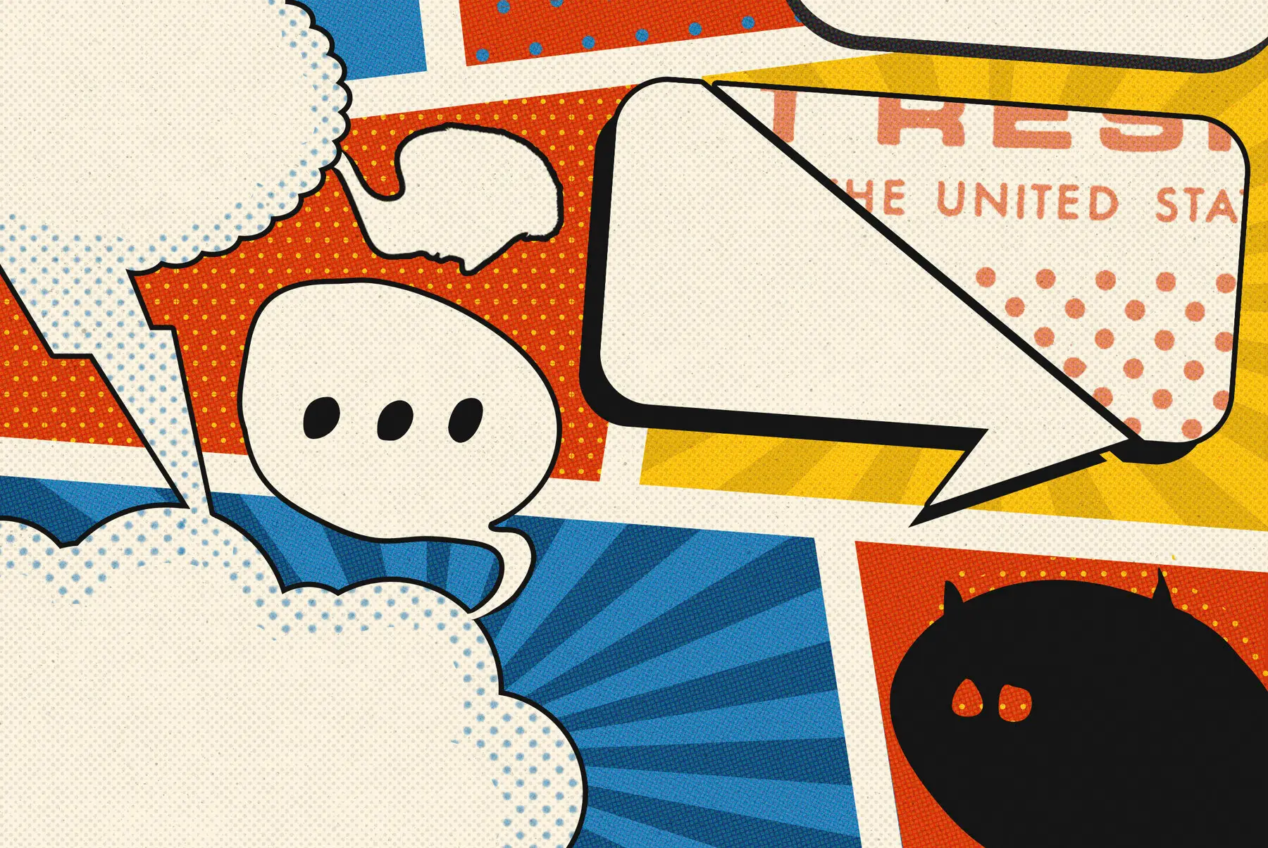 Comic Bubbles Icons - YouWorkForThem