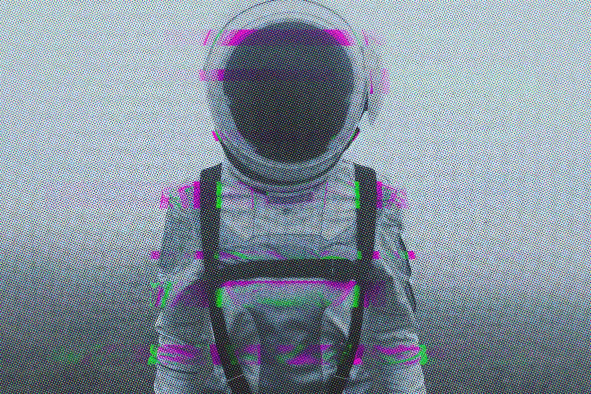 90s Screen Glitch Photo Effect Font - FontPath
