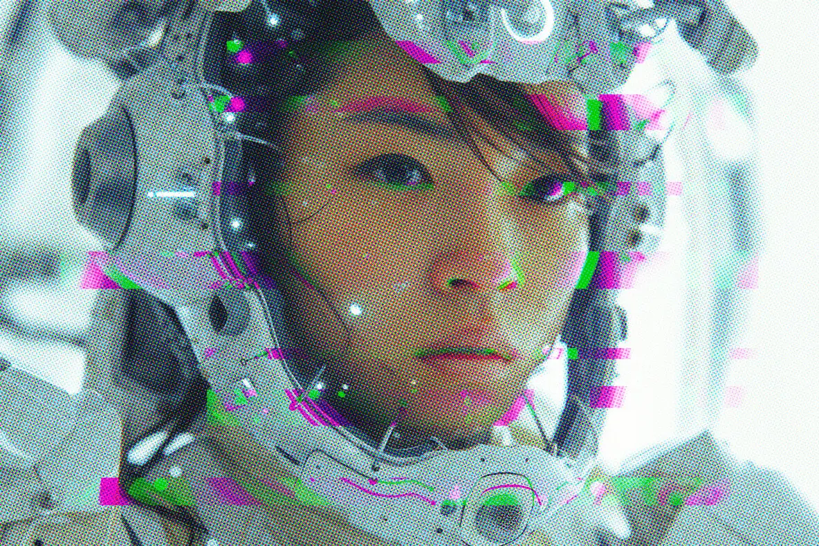 90s Screen Glitch Photo Effect Font - FontPath