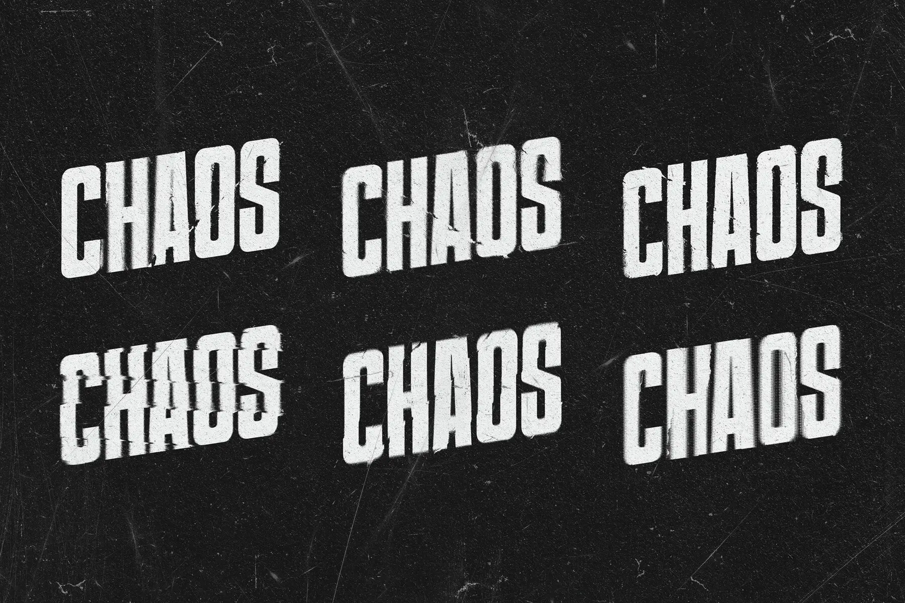 Distortion Text Logo Effect - YouWorkForThem