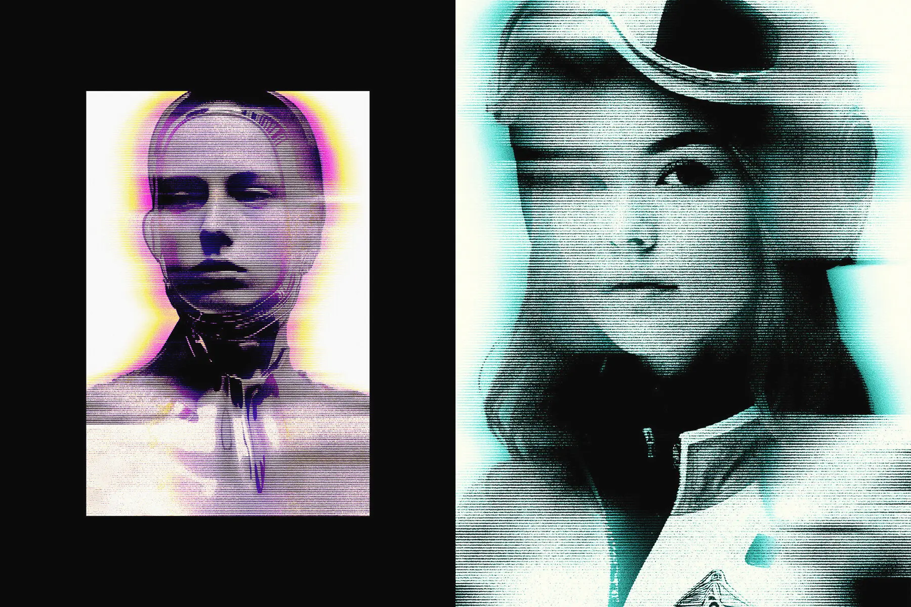Bad Color Print Photo Effect - YouWorkForThem