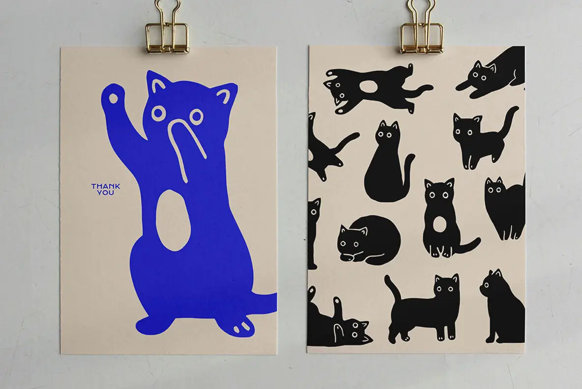 Cats Clipart Bundle Graphics - YouWorkForThem
